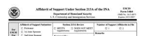 I-864 Affidavit of Support: What It Is and When It’s Required - GS LAW, APC